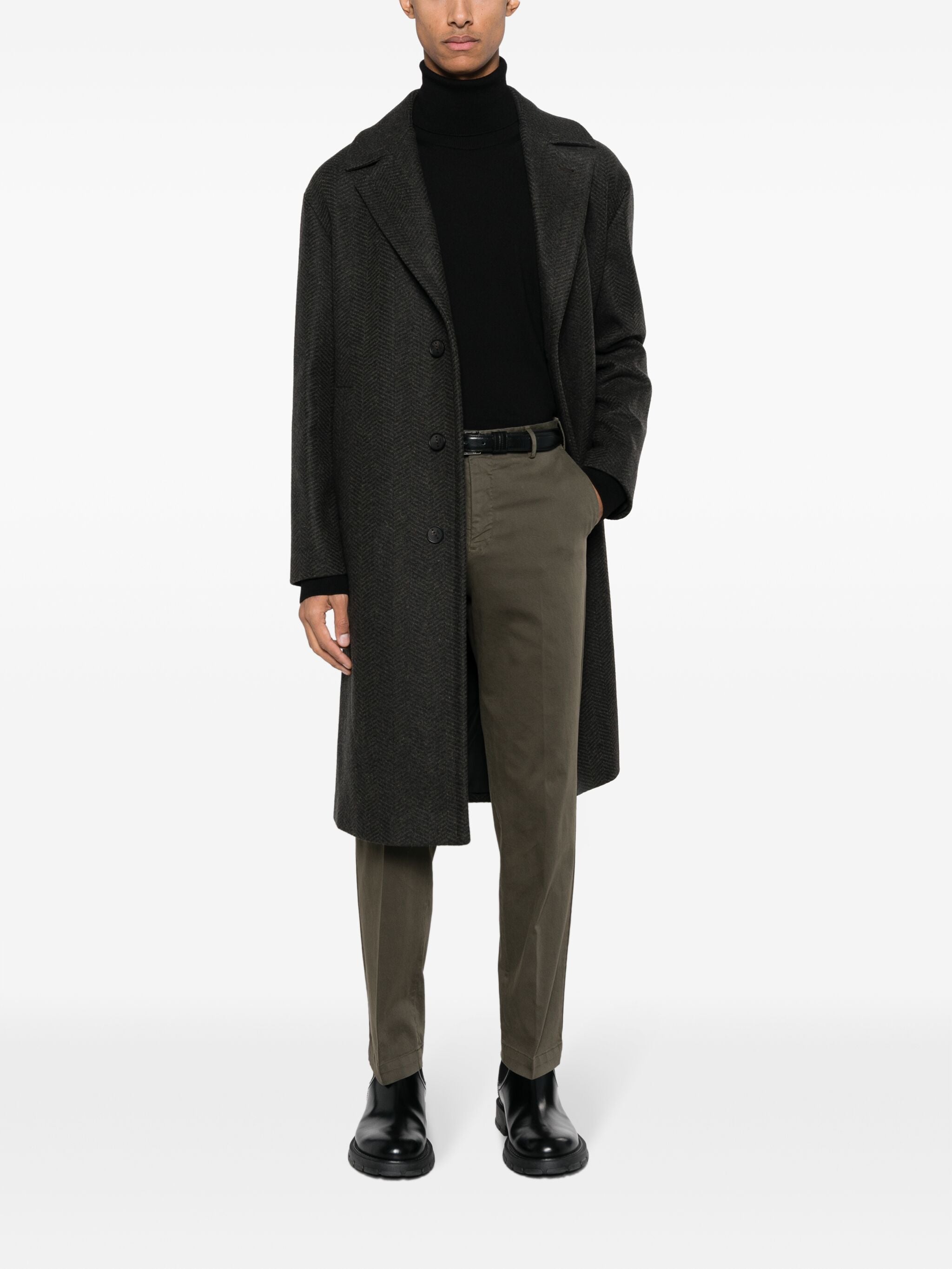 HEVO Ostuni Coat | Forest Green – Burrows Clothiers