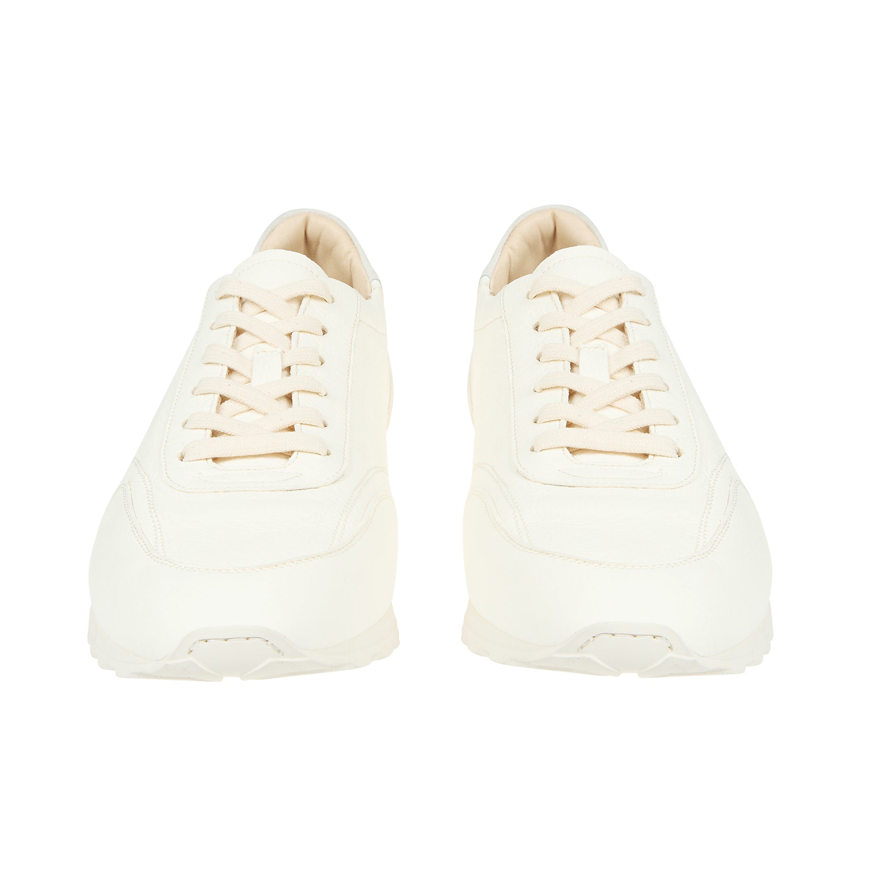ELEVENTY Deer Skin Sneaker | White – Burrows Clothiers