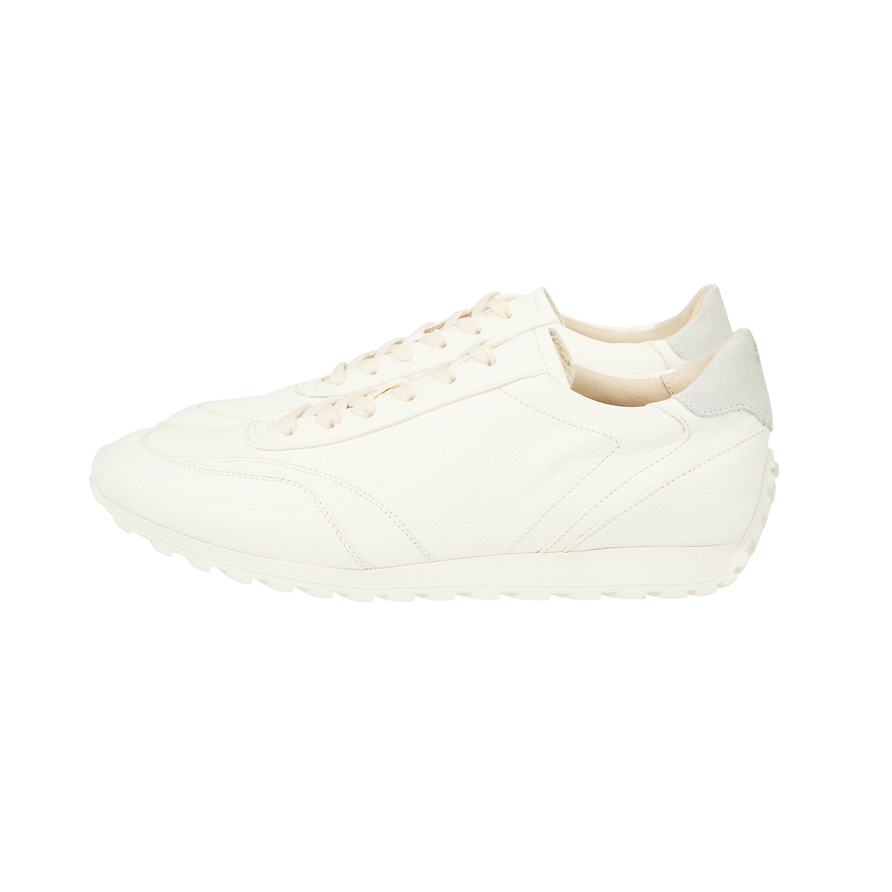 ELEVENTY Deer Skin Sneaker | White – Burrows Clothiers