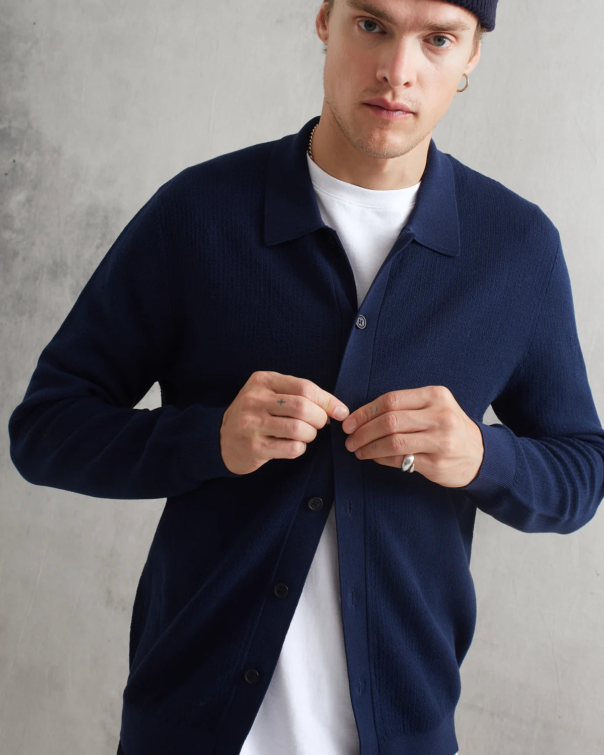 WAX London Tristan Knit Shirt – Burrows Clothiers