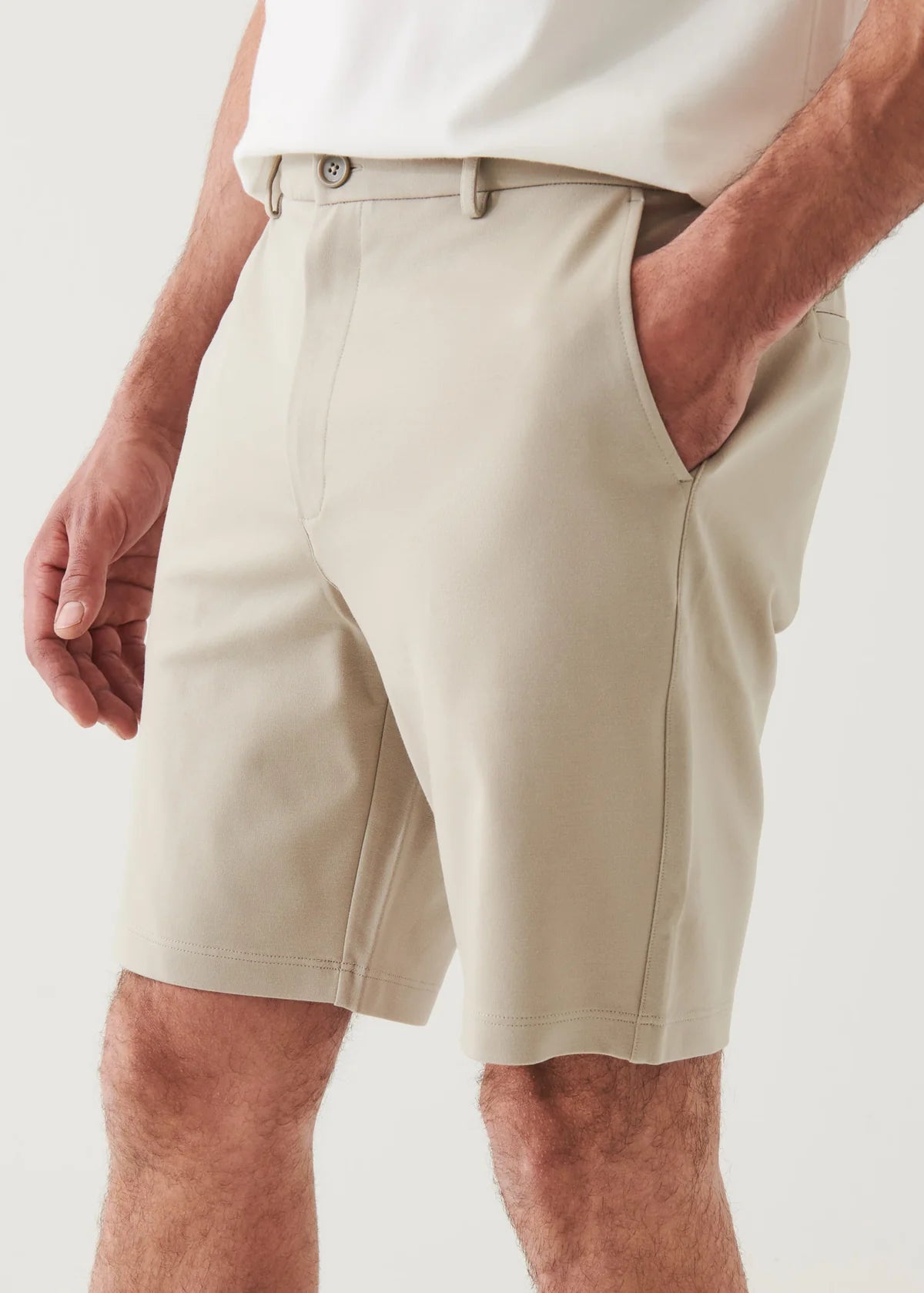 PATRICK ASSARAF Stretch Short | Canvas – Burrows Clothiers